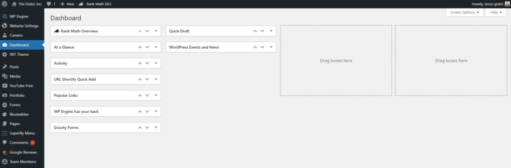 WordPress Training | The Gratzi, Inc. | Digital Marketing Agency